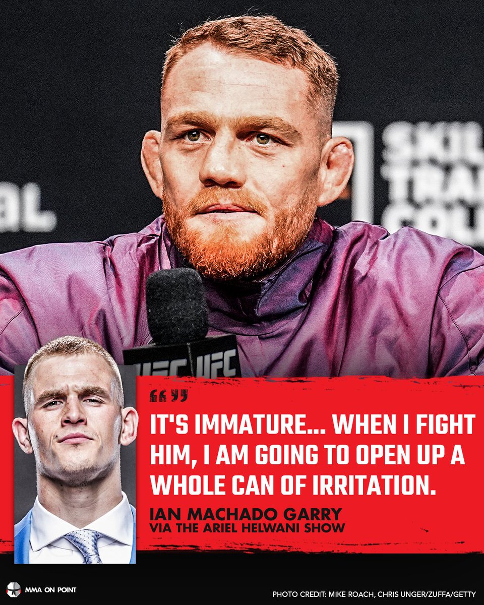 Ian Machado Garry Criticizes Jack Della Maddalena’s UFC 315 Performance ...
