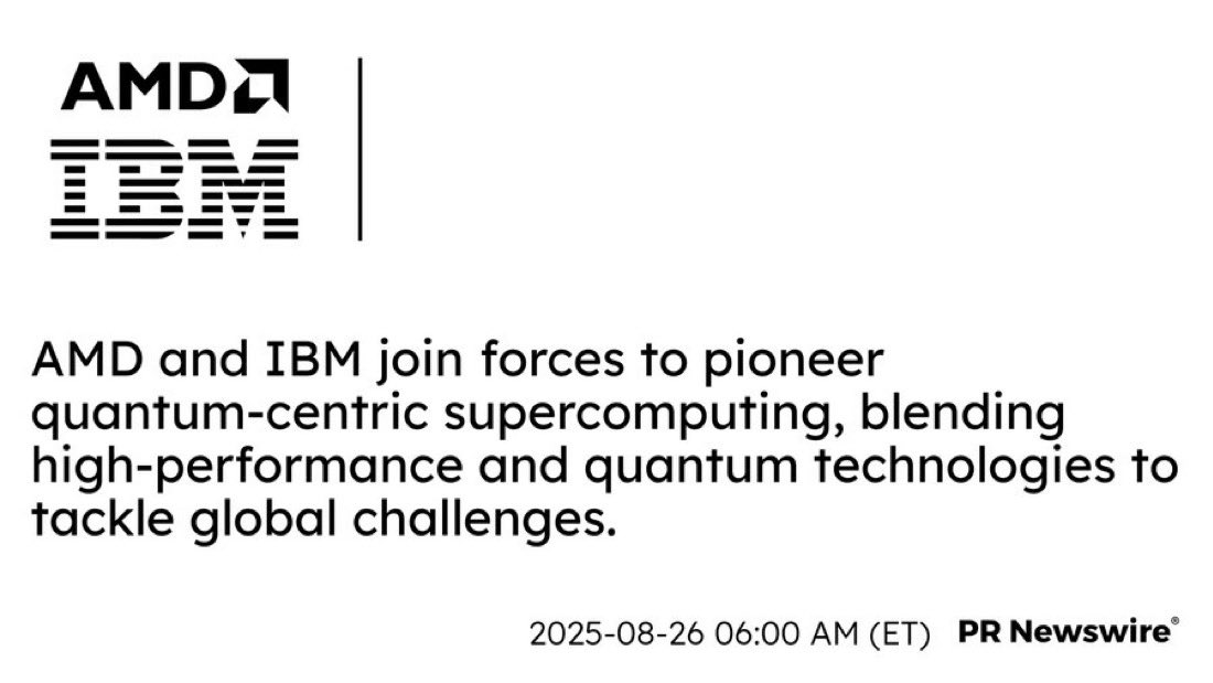 IBM and AMD Unite to Develop Quantum-Centric Supercomputers | DeepNewz Physics