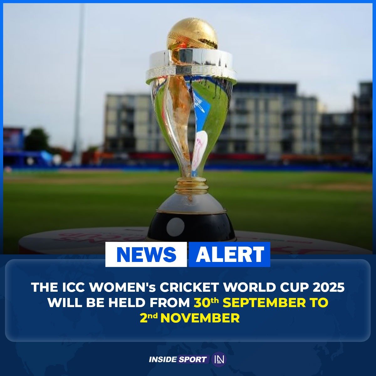 ICC Women's Cricket World Cup 2025: India and Sri Lanka to Host, Pakistan Matches in Colombo ...