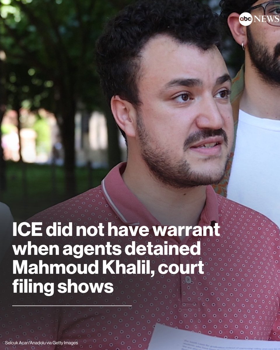 ICE Arrested Columbia Student Mahmoud Khalil Without Warrant, Citing ...