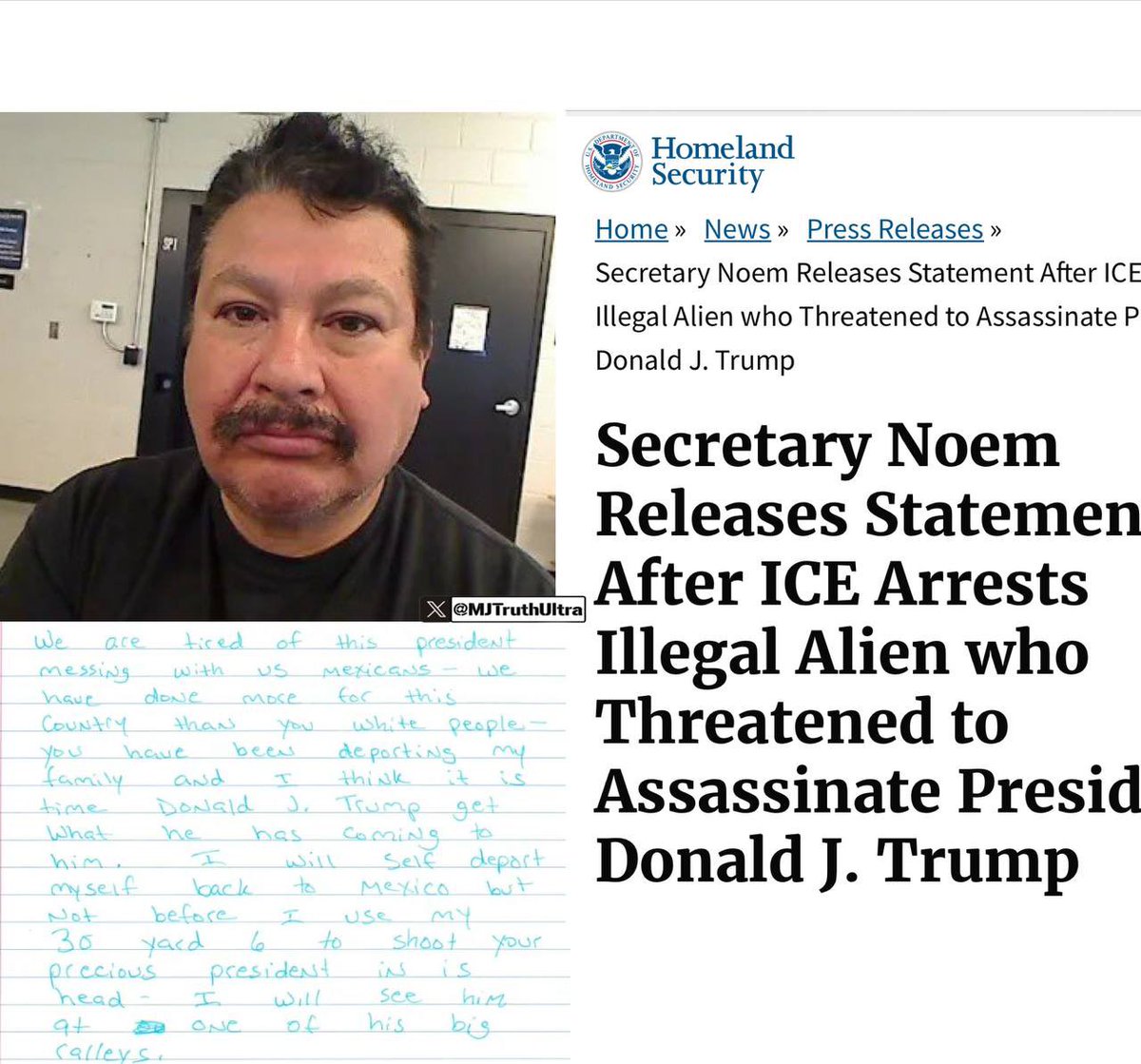 ICE Arrests Mexican National in Wisconsin After Letter Threatened to ...
