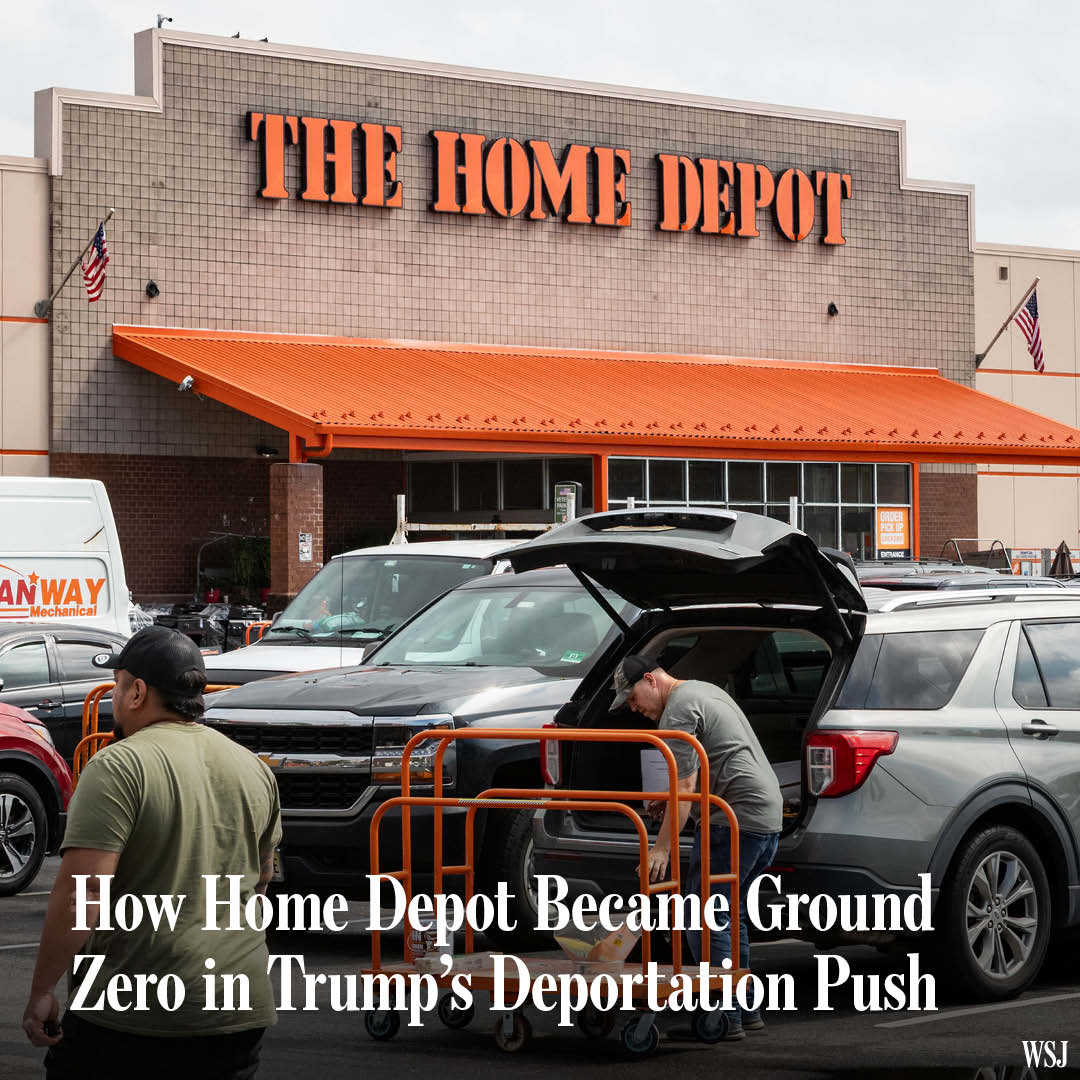 ICE Raids Shrink Day-Laborer Crowds at Home Depot Amid Trump Immigration Crackdown | DeepNewz US ...