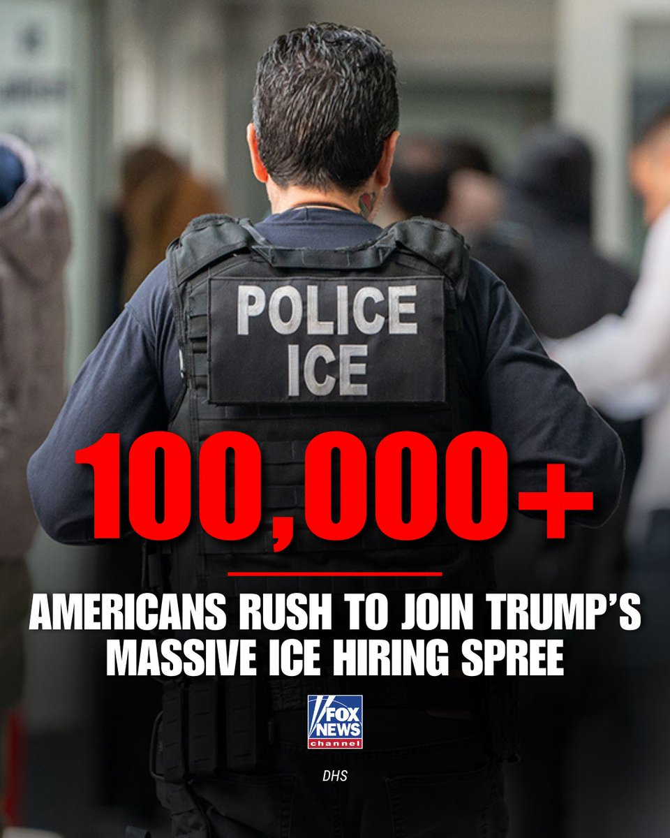 ICE Receives Over 110,000 Applications to Hire 10,000 Agents Under ...