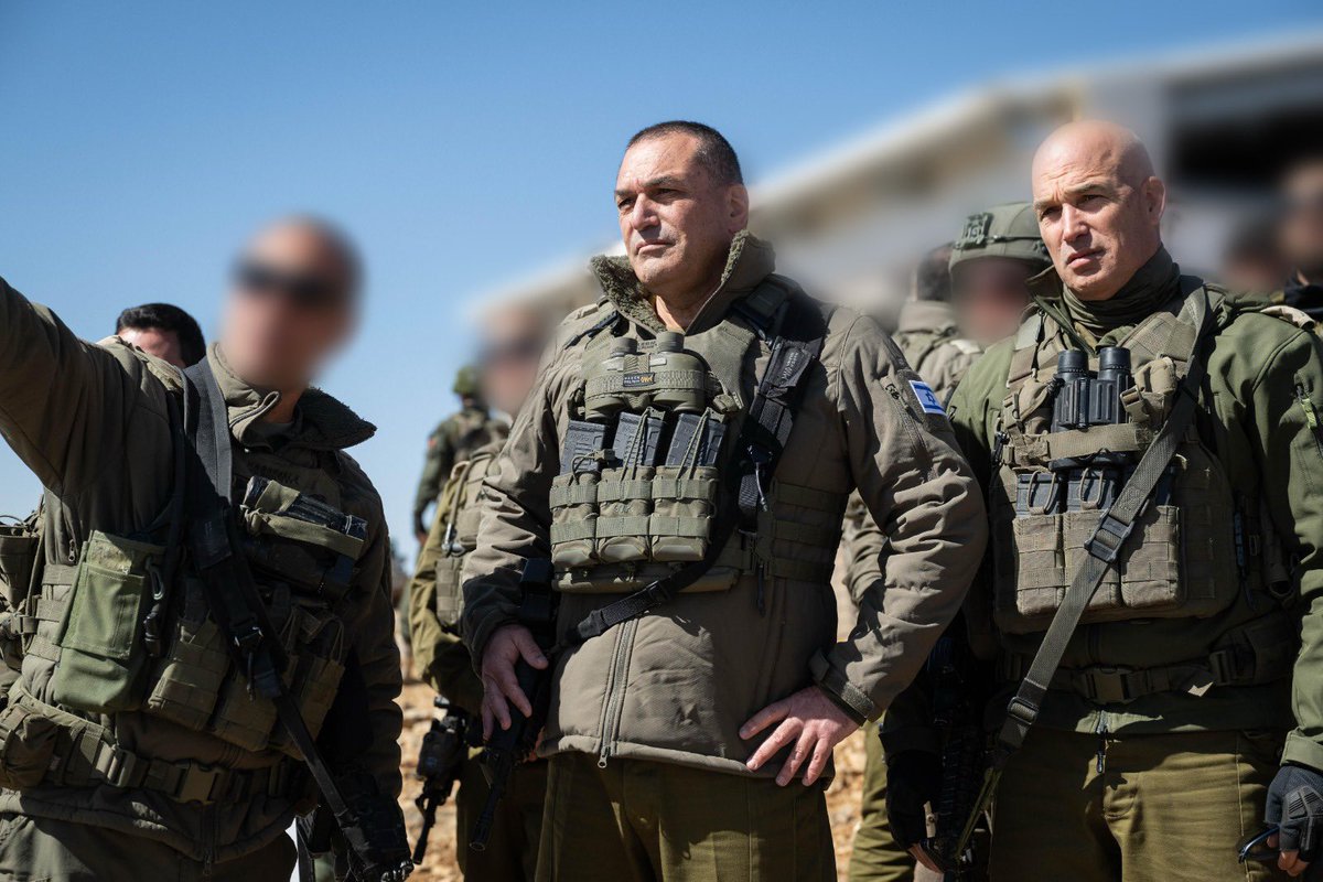 IDF Chief Lt. Gen. Eyal Zamir Visits Southern Syria With Commanders ...