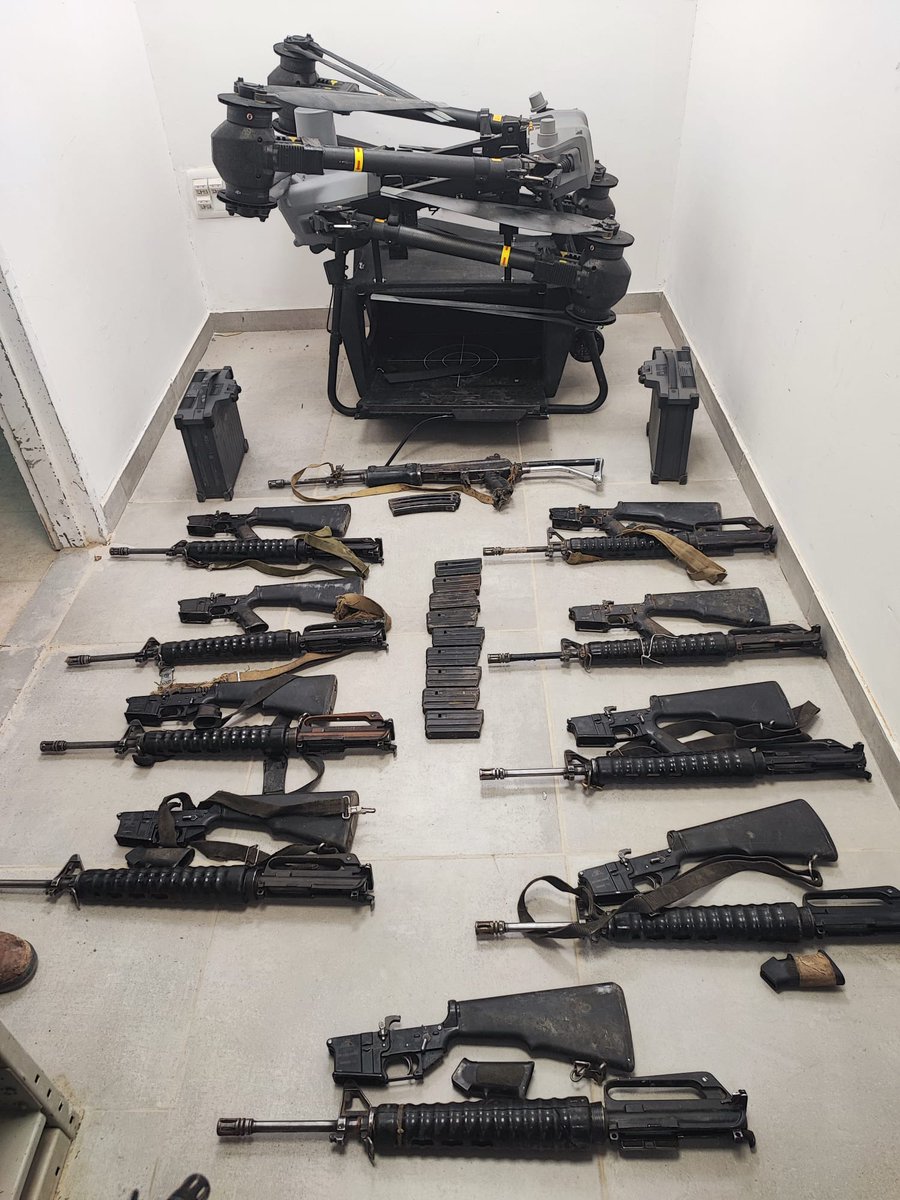 IDF Foils Two Weapons Smuggling Attempts on Egyptian Border Seizing ...