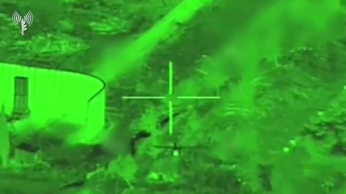 IDF Footage Shows Apache Downing Iranian Drone Near Arrow-3 Launcher ...
