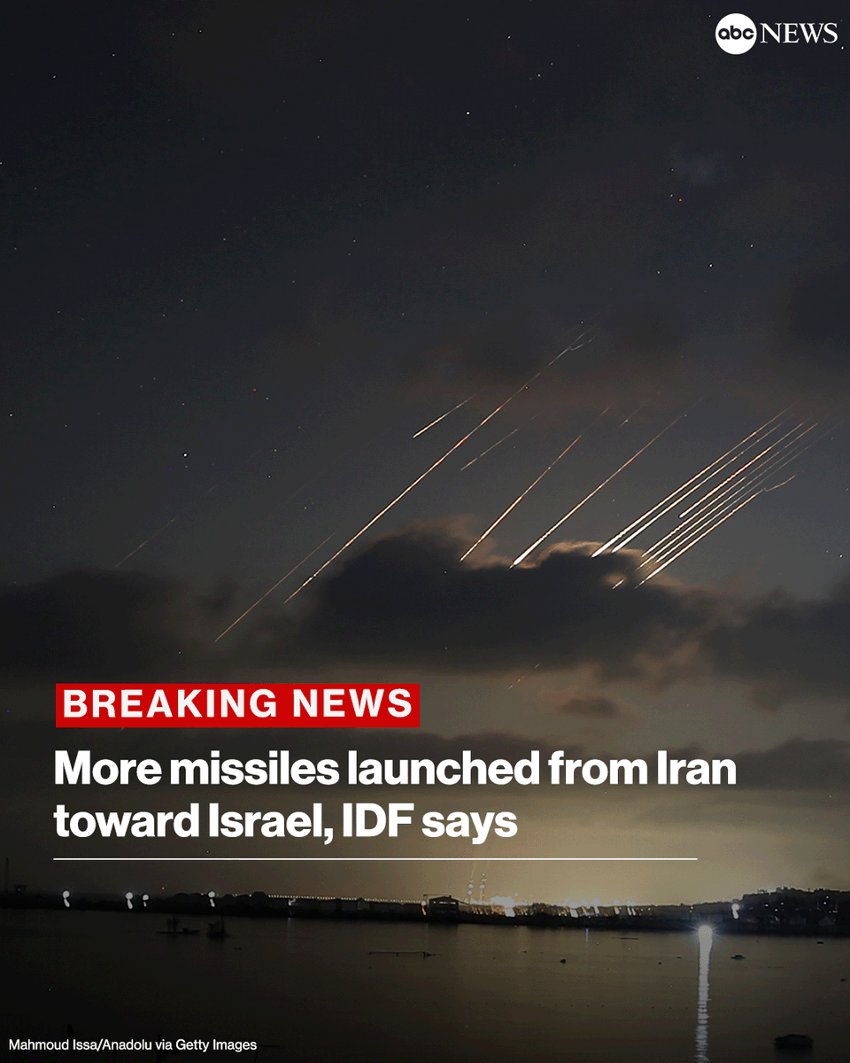 IDF Reports New Iranian Missile Barrage at Tel Aviv After Strikes on ...