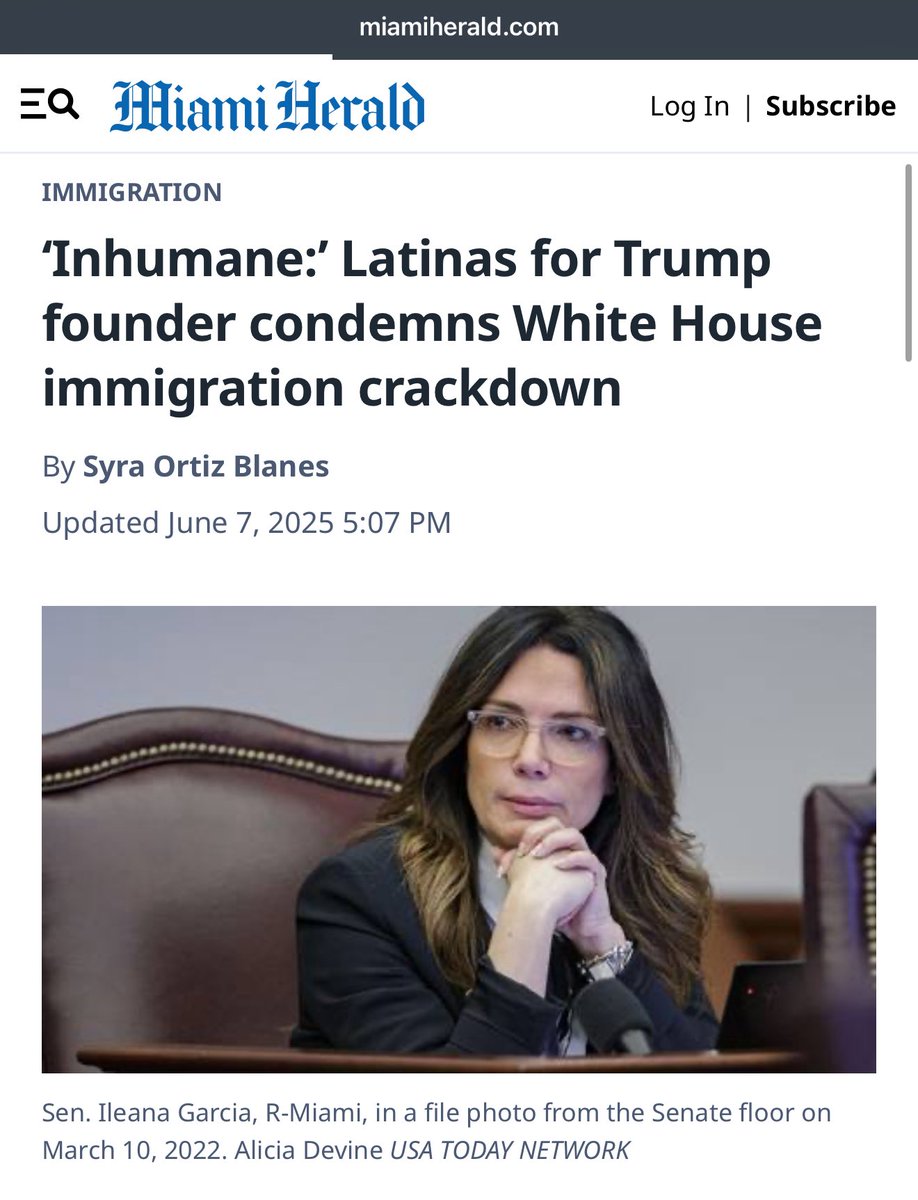 Ileana Garcia and María Elvira Salazar Condemn Trump’s Mass-Deportation ...