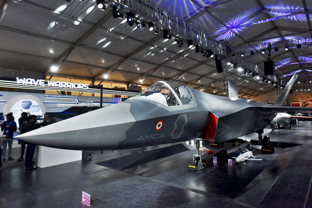 India Approves ₹15,000 Crore AMCA Stealth Fighter Project; Five ...