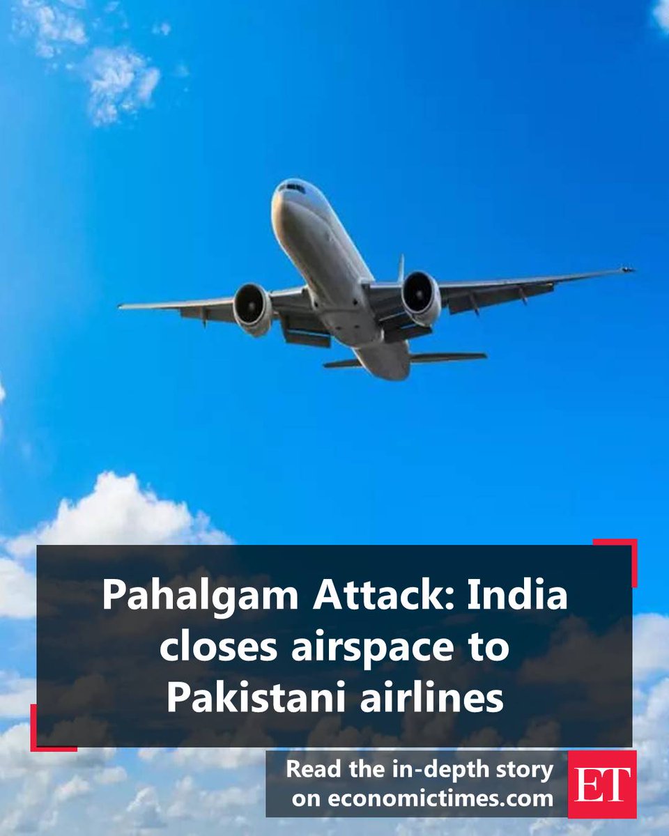 India Bars Pakistani Aircraft From Its Airspace Until 23 May After ...