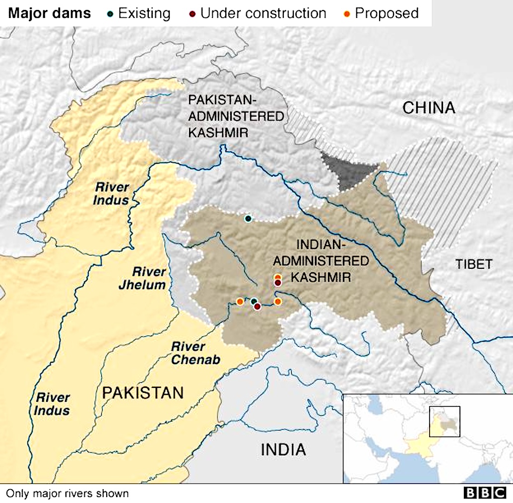 India Closes Four Sluice Gates, Halts Indus River Water to Pakistan ...