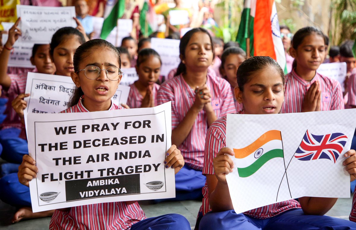 India Holds Tributes for Victims of Air India Flight AI171 Ahmedabad ...