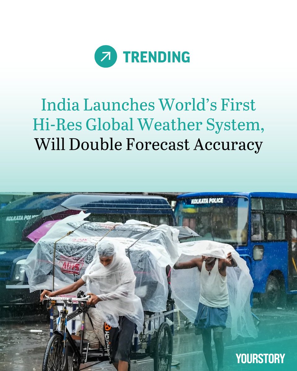 India Launches Bharat Forecast System With 6-Km Resolution Developed by ...
