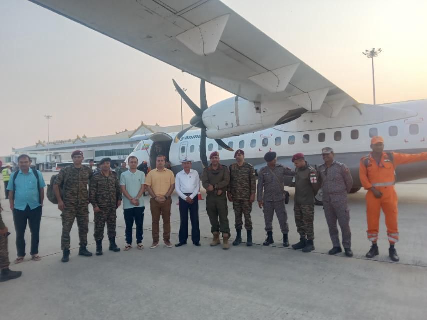 India's Operation Brahma: 80-Member NDRF Team Deployed to Rescue 170 Monks in Myanmar | DeepNewz ...
