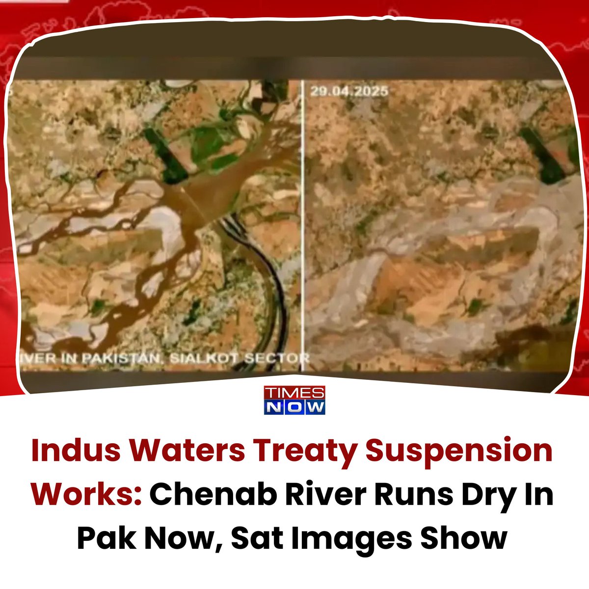 India Suspends Indus Waters Treaty After Pahalgam Attack, Chenab River ...