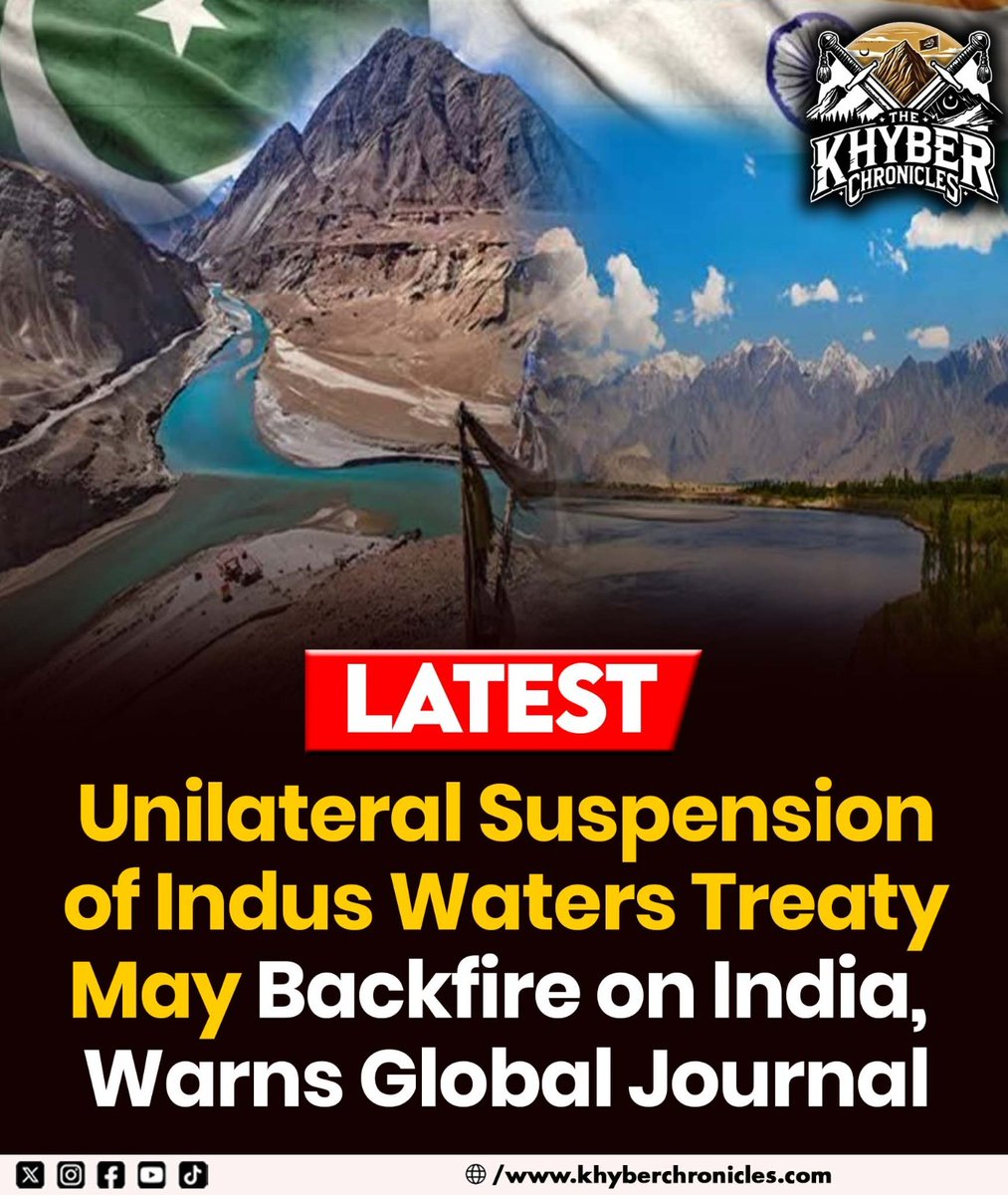 India Suspends Indus Waters Treaty, Pakistan Suspends 1972 Simla ...