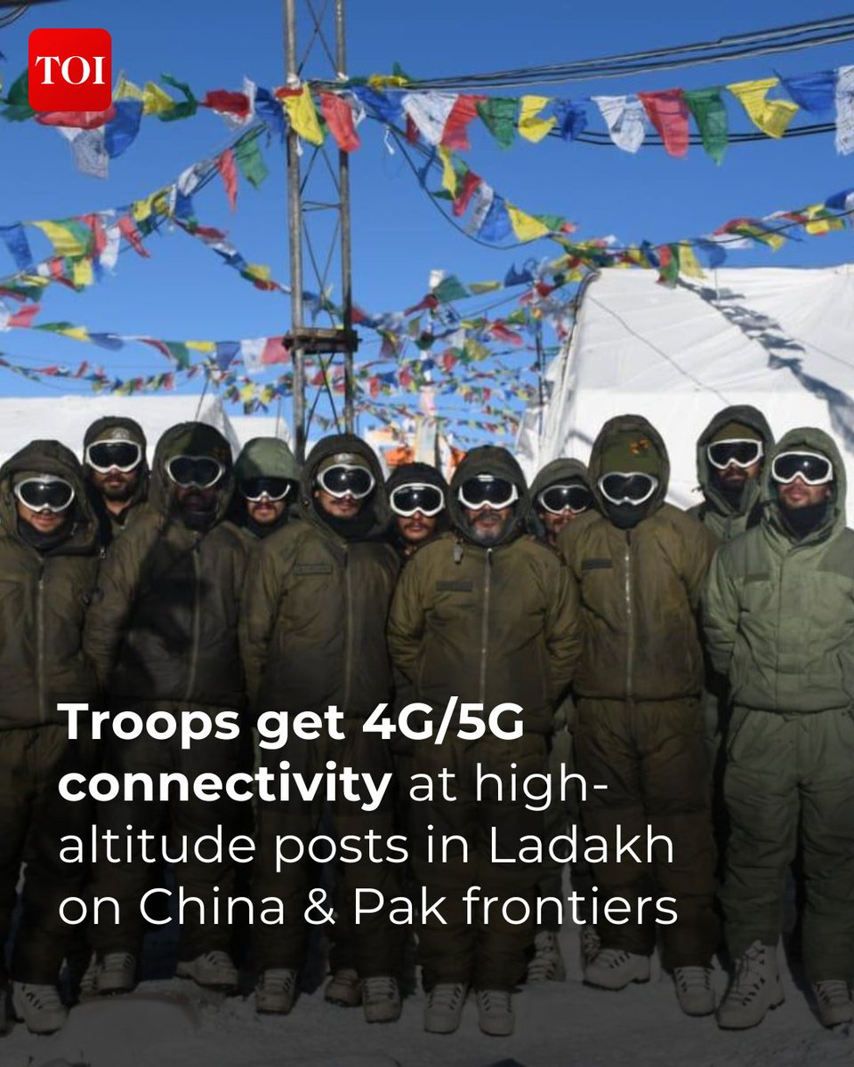 Indian Army Brings 4G-5G Connectivity to Ladakh’s Galwan, Demchok ...