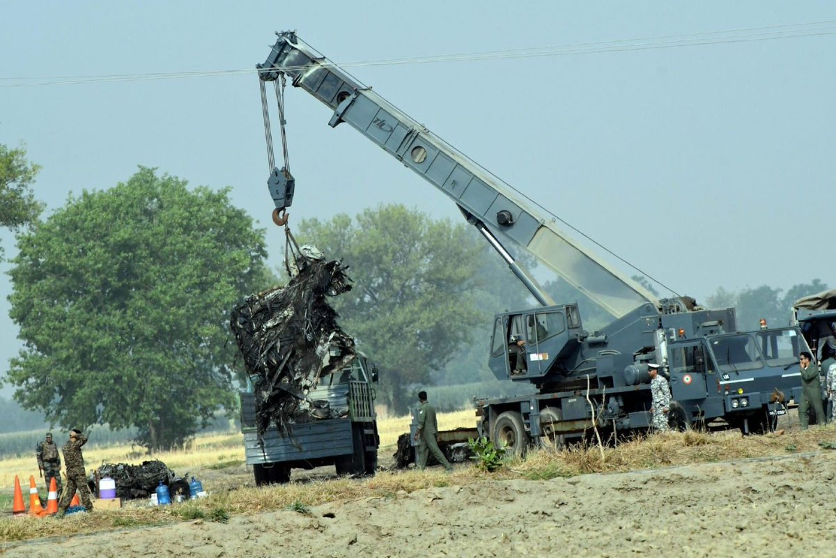 Indian Army Recovers Rafale Fighter Jet Wreckage Shot Down by Pakistan ...