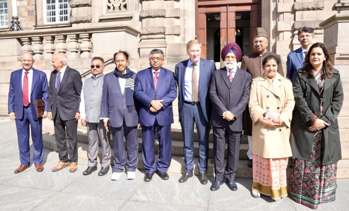 Indian Delegation Led by Ravi Shankar Prasad Briefs Denmark, UK on Pahalgam Attack, Operation ...
