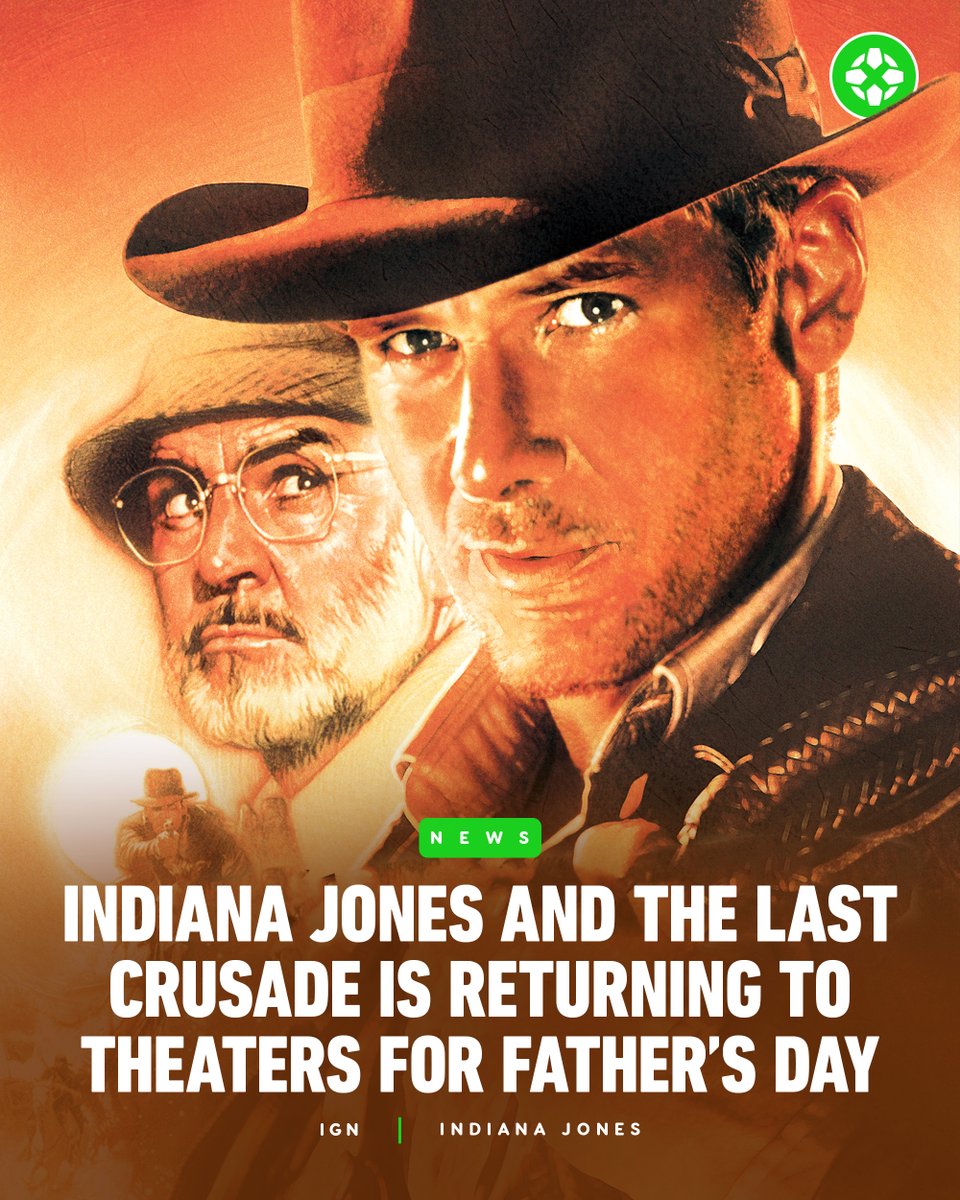 Indiana Jones and the Last Crusade to Return to Theaters June 14, 15 ...