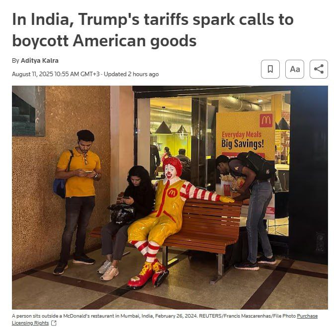 India’s Modi Supporters Urge Boycott of McDonald's, Coca-Cola, Amazon ...