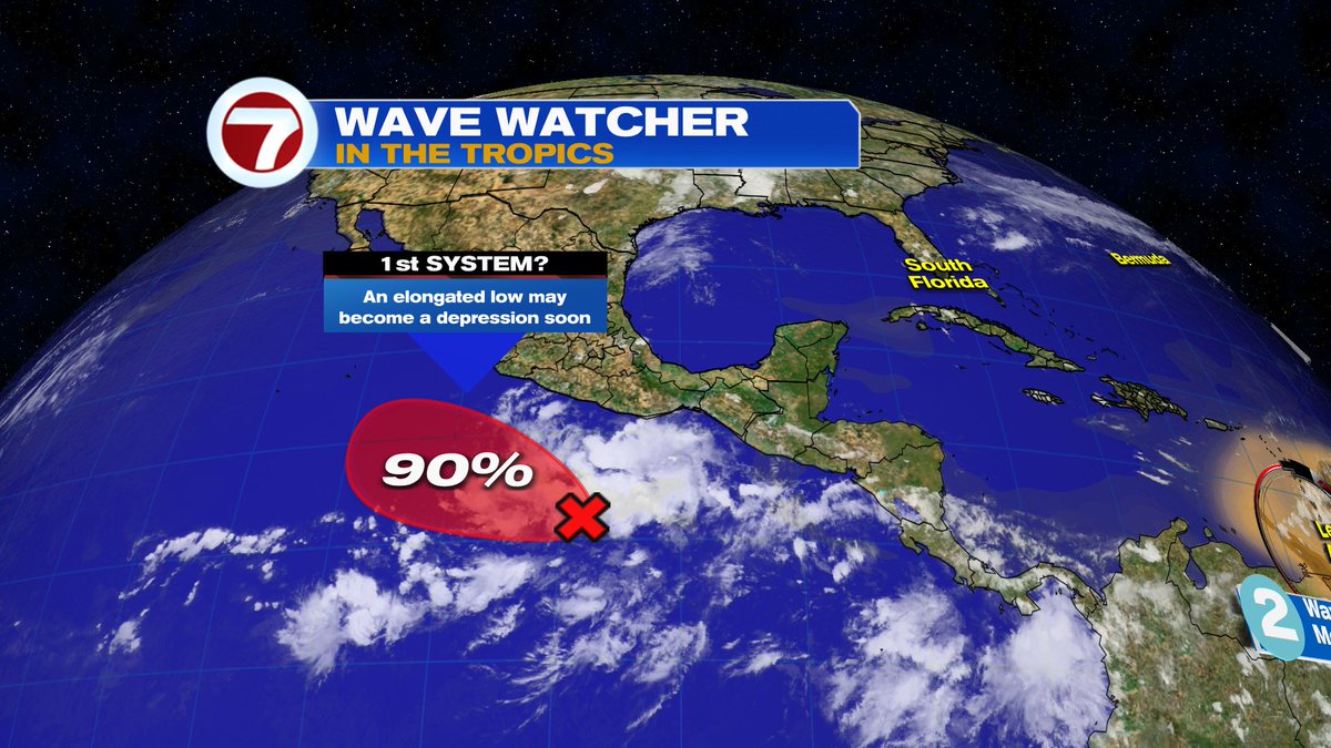Invest 90-E Likely to Become Tropical Storm Alvin, 100% Formation ...