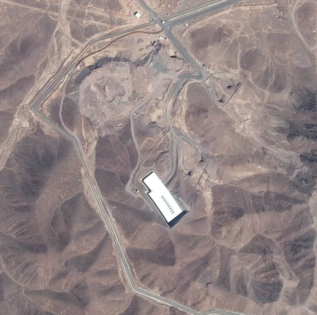 Iran Confirms Two Explosions Near Fordow Underground Nuclear Site ...