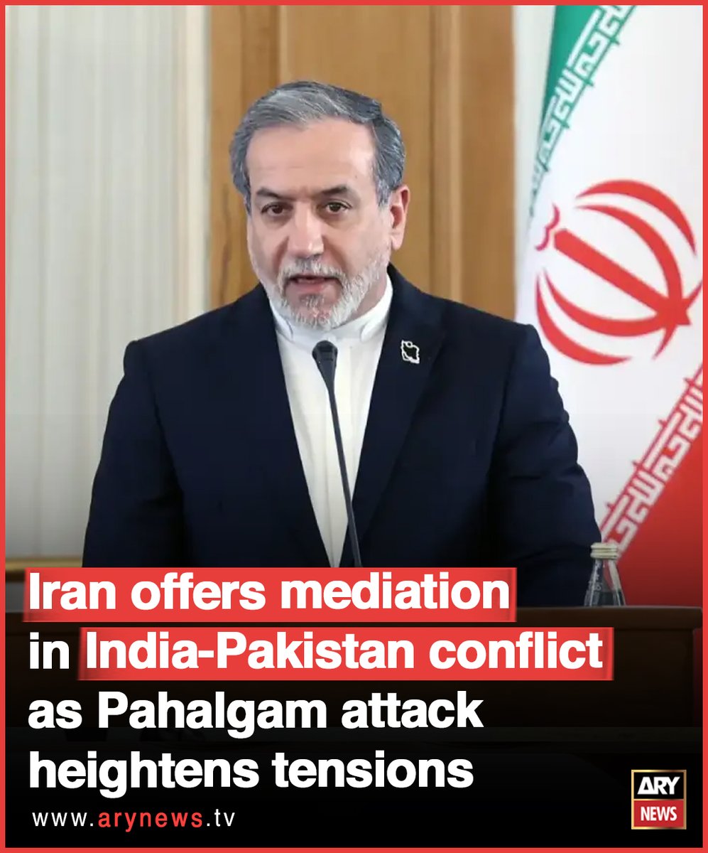 Iran Offers Mediation Between India and Pakistan After Pahalgam Attack Kills 26 in Kashmir ...