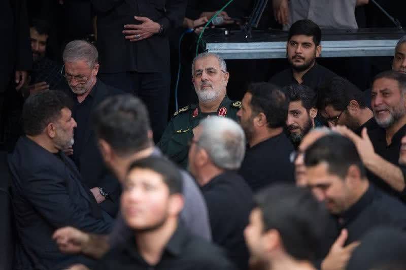 Iran's IRGC Quds Force Commander Esmail Qaani Attends Tehran Funeral ...