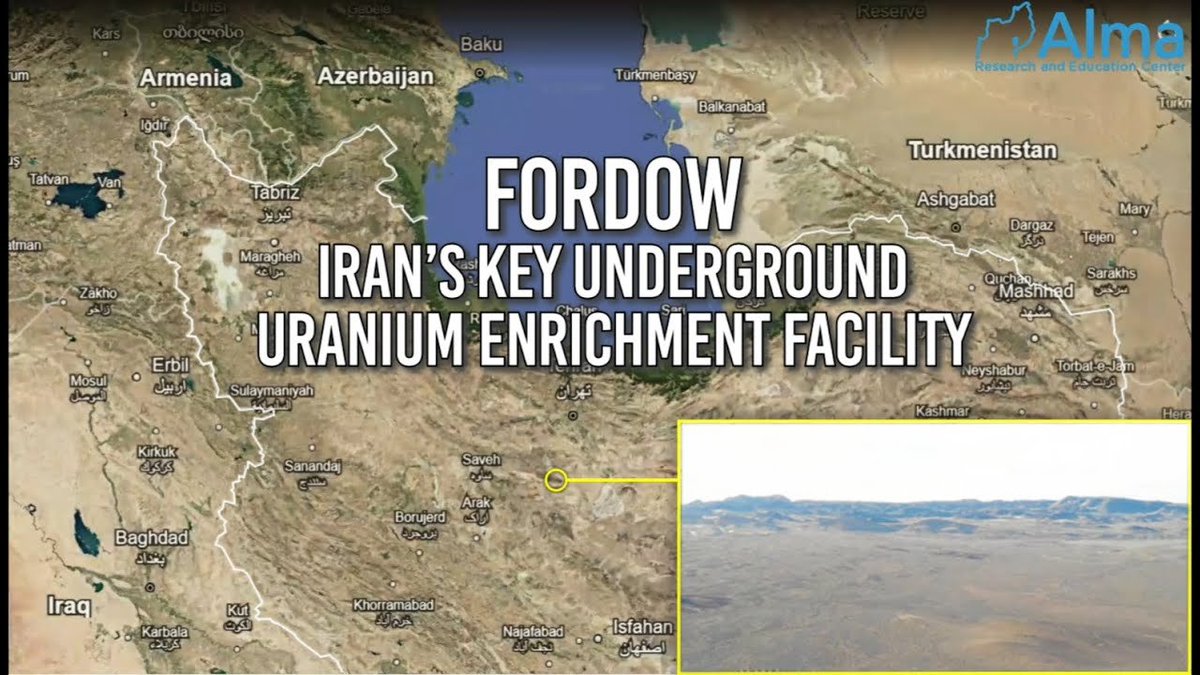 Iran Says Fordow Nuclear Facility Hit in Enemy Airstrikes | DeepNewz ...