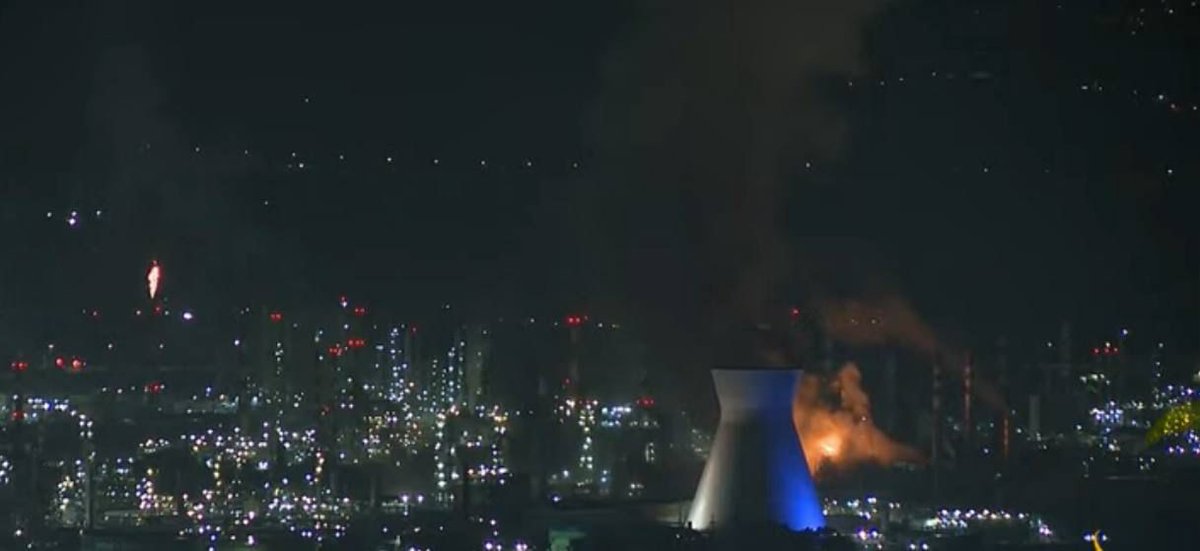 Iranian Missile Strike Sparks Fire at Haifa Power Plant; No Casualties ...