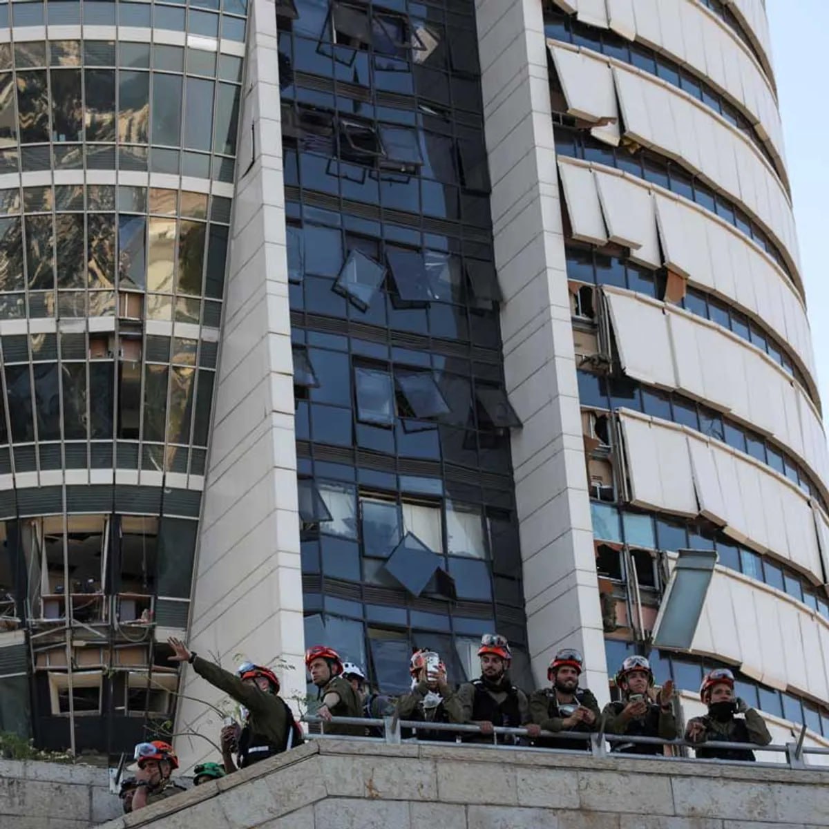 Iranian Missiles Damage Haifa Building Housing Israel’s Interior ...