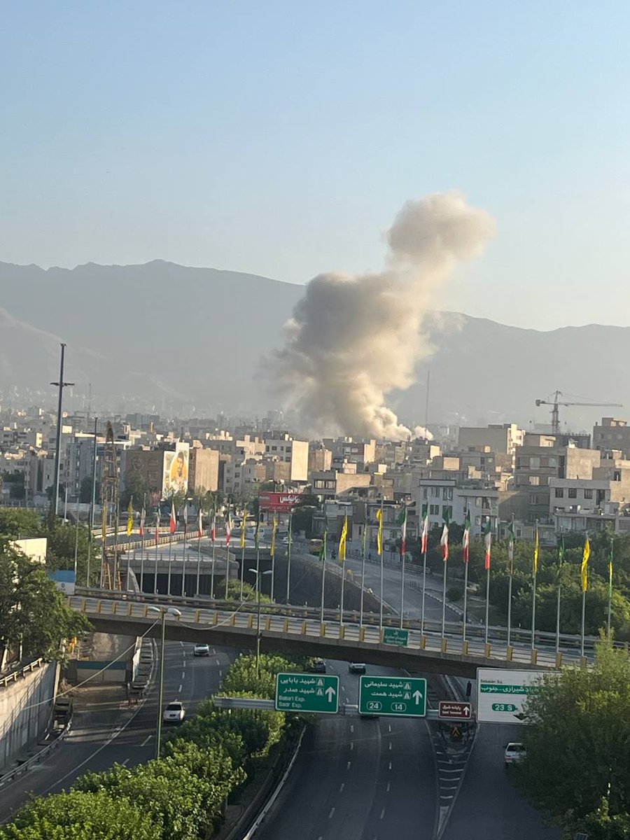 Iran’s IRNA Reports Continuous Explosions Across Tehran; Cause Unknown ...