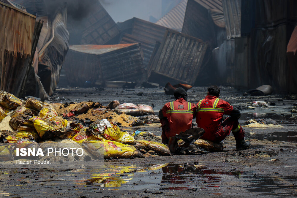 Iran’s Ministry of Interior Ends National Fire Operation at Shahid ...