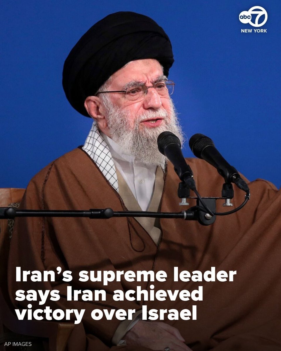 Iran’s Supreme Leader Khamenei Declares Victory Over Israel After 12 ...