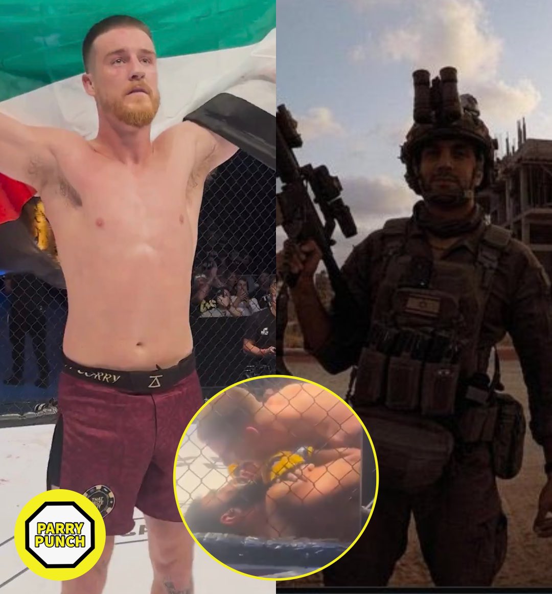Irish MMA Fighter McCorry Defeats Israeli IDF's Farage in Rome, Shouts ...