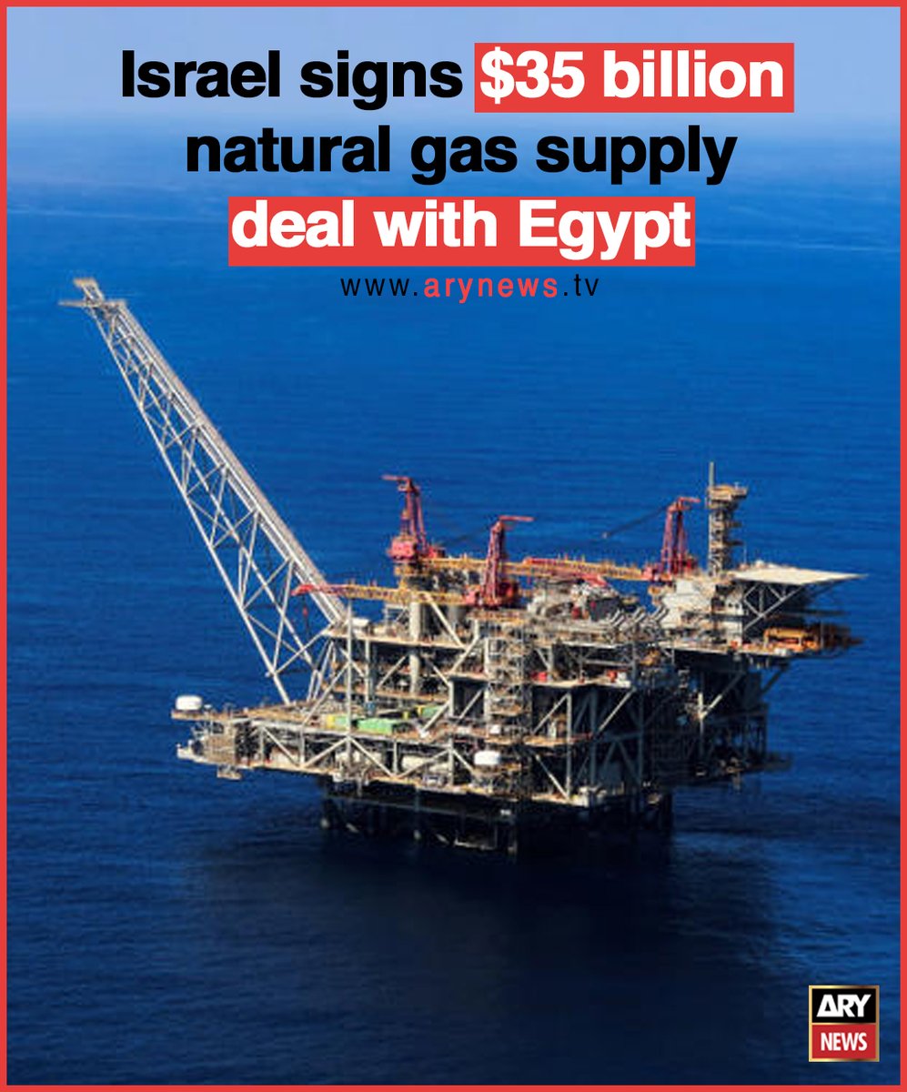 Israel Signs $35 Billion Leviathan Gas Deal With Egypt Since 2019 ...