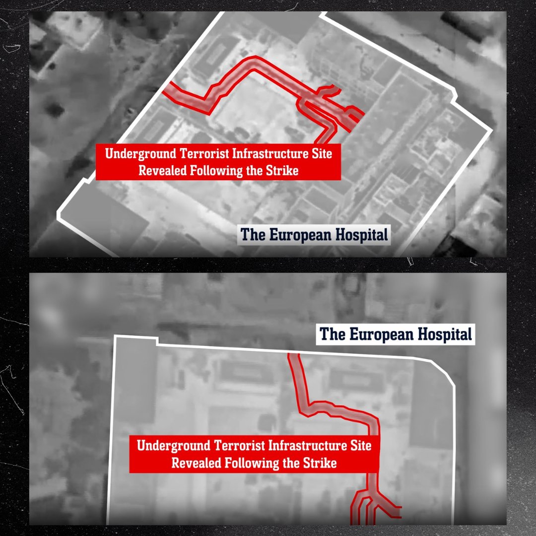 Israeli Army Airstrikes Gaza's European Hospital After Hamas Admits ...