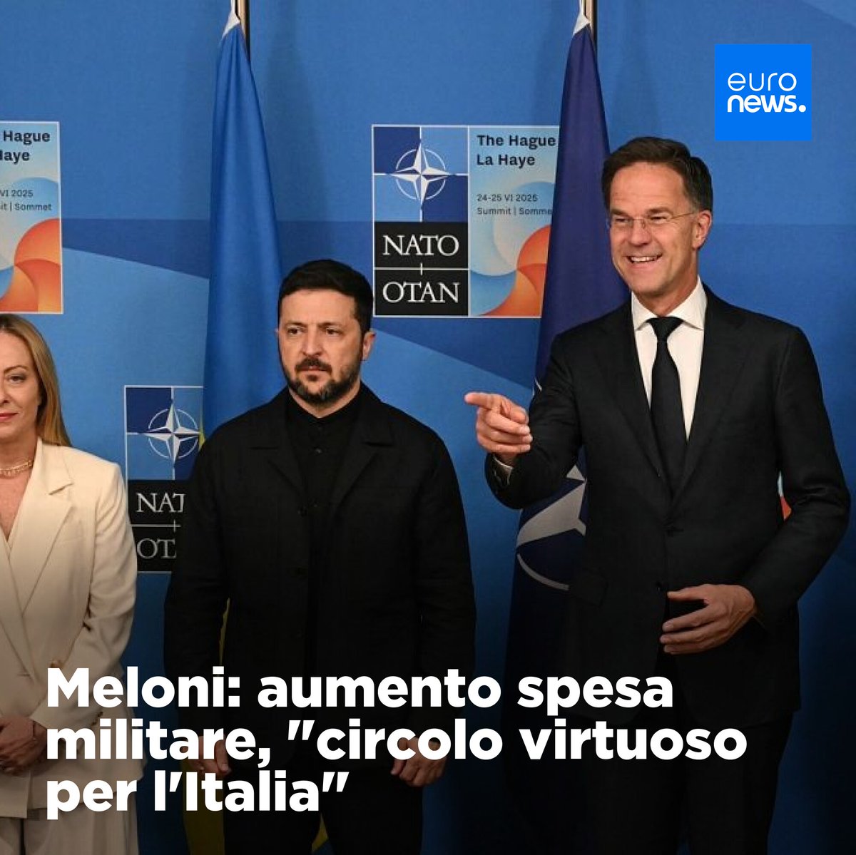 Italy’s Meloni Aligns With NATO, Confirms 5% GDP Defense Spending ...