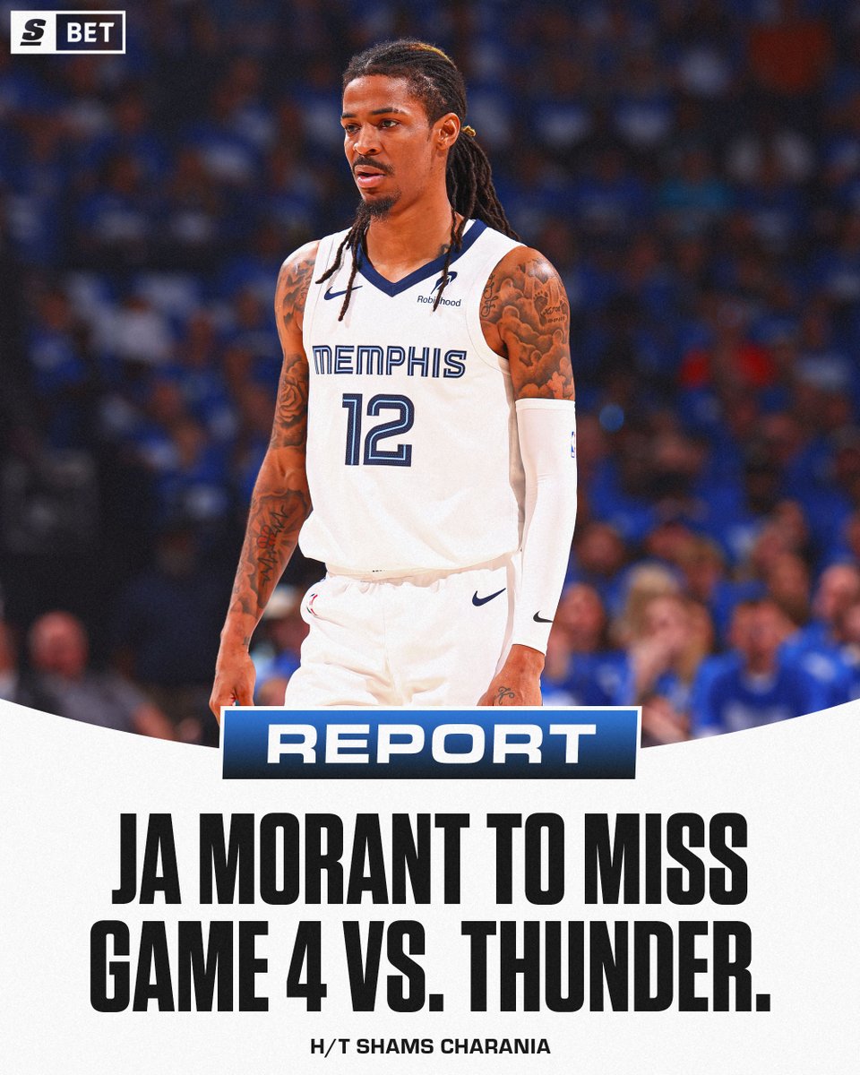 Ja Morant Out for Elimination Game 4 on Saturday Due to Hip Contusion ...