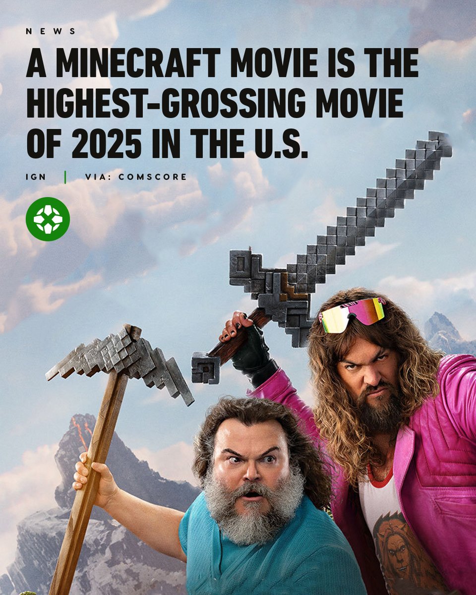 Jack Black's 'A Minecraft Movie' by Warner Bros. Surpasses $550 Million Globally, $281 Million ...