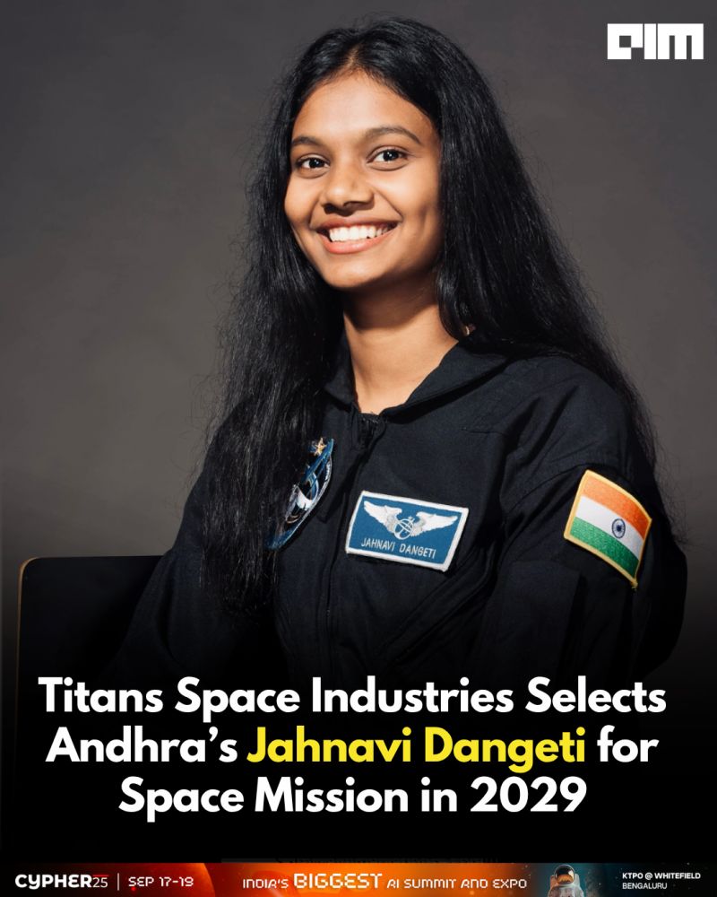 Jahnavi Dangeti First Indian to Complete NASA IAS Program, Selected for 2029 Titans Space ...