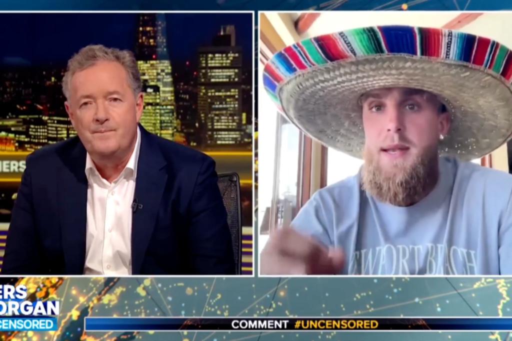 Jake Paul Storms Off Piers Morgan Interview Over Julio César Chávez Jr. Fight, Calls Morgan 'Fat ...