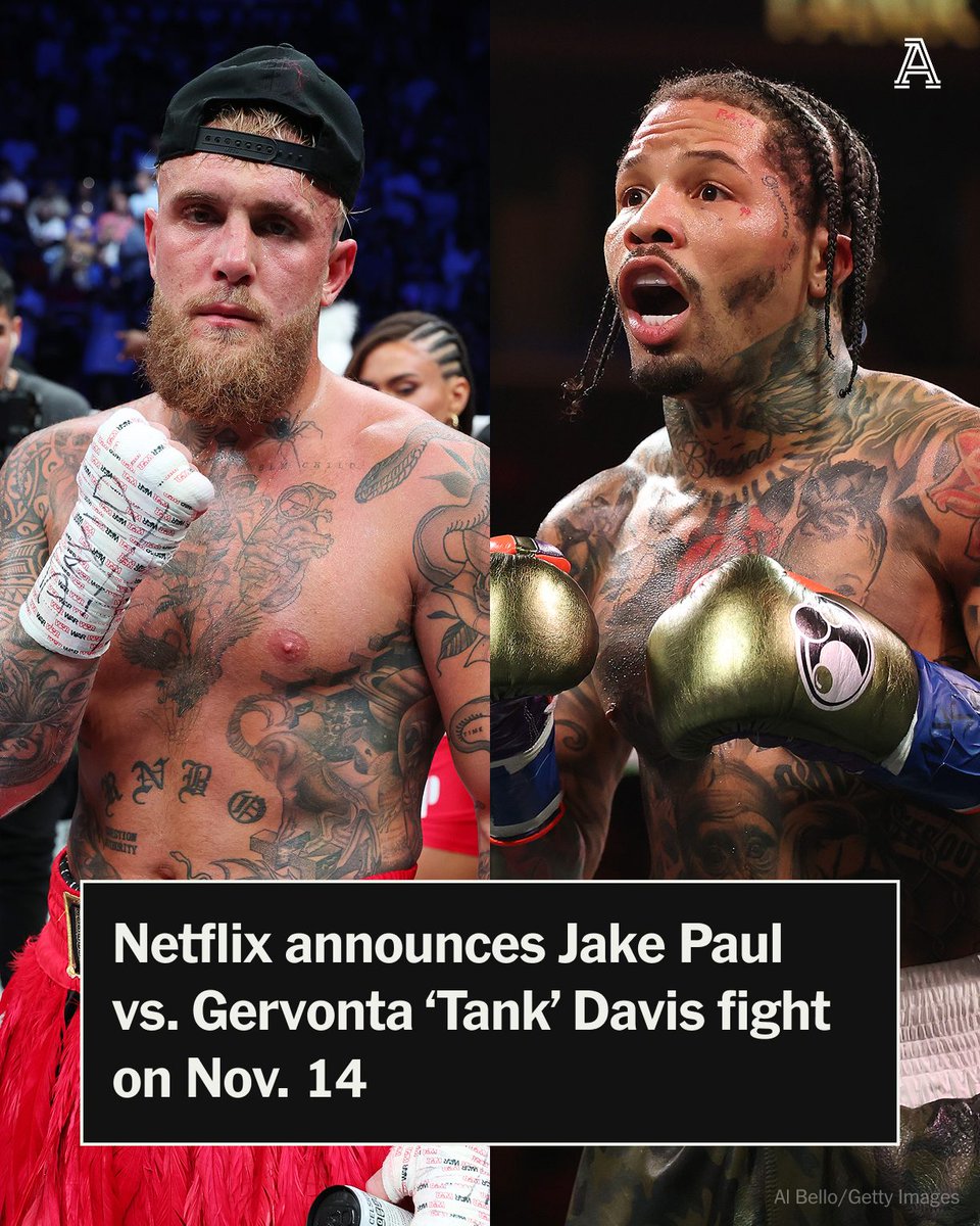 Jake Paul to Fight Gervonta Davis at State Farm Arena in Atlanta Live ...