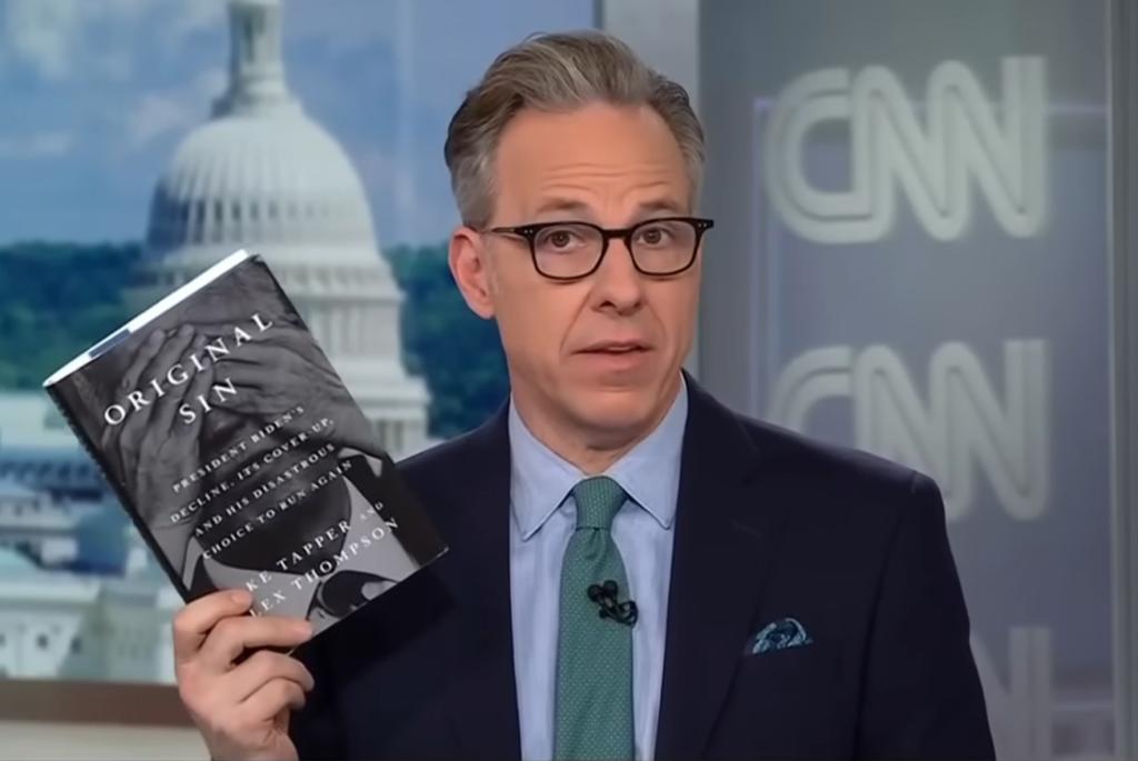 Jake Tapper's 'Original Sin' on Biden Sells 53,737 Copies as CNN Show Ratings Drop 25% to Decade ...