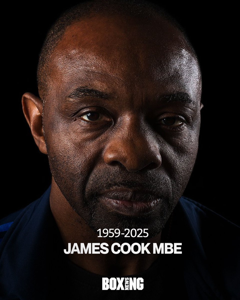 James Cook MBE, Former British and European Boxing Champion and ...