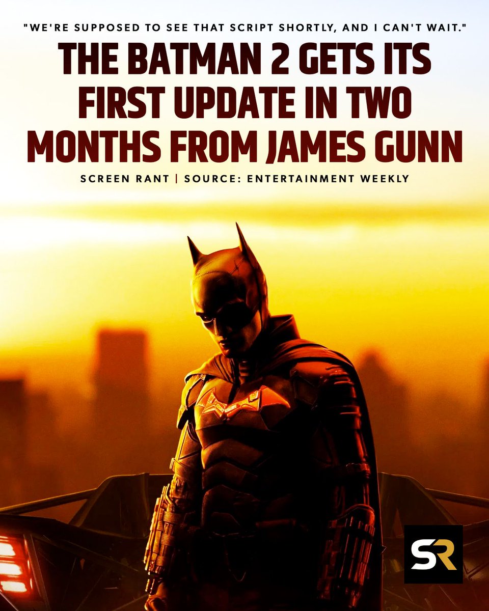 James Gunn Confirms 'The Batman 2' Script Nearing Completion with Matt ...