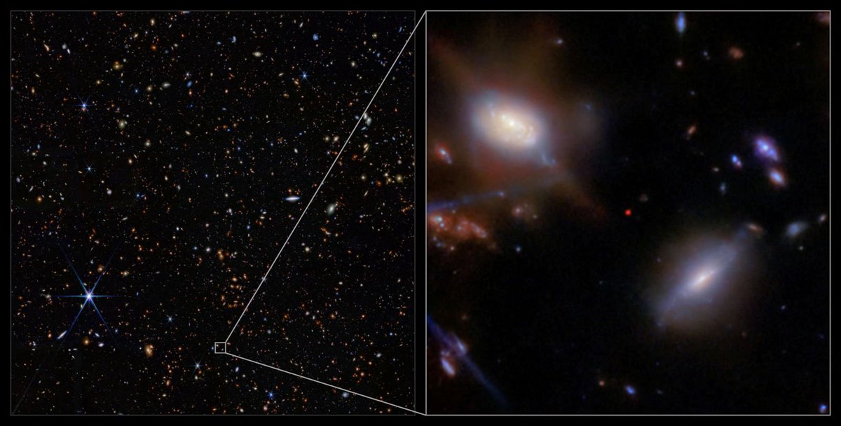 James Webb Space Telescope Finds Red Specks; Astronomers Suggest ...