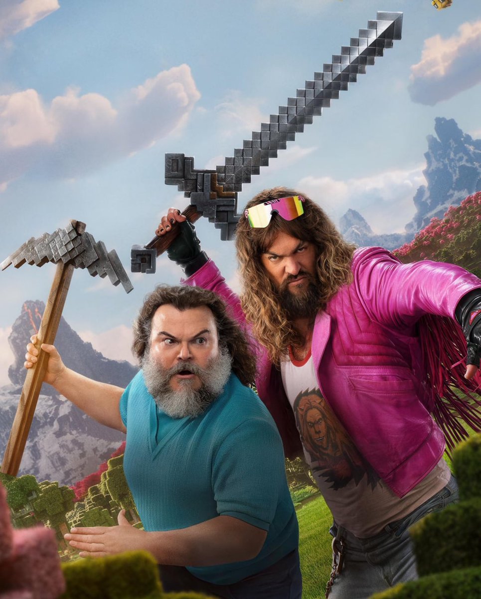 Jason Momoa, Jack Black, and Jennifer Coolidge Star in 'A Minecraft ...