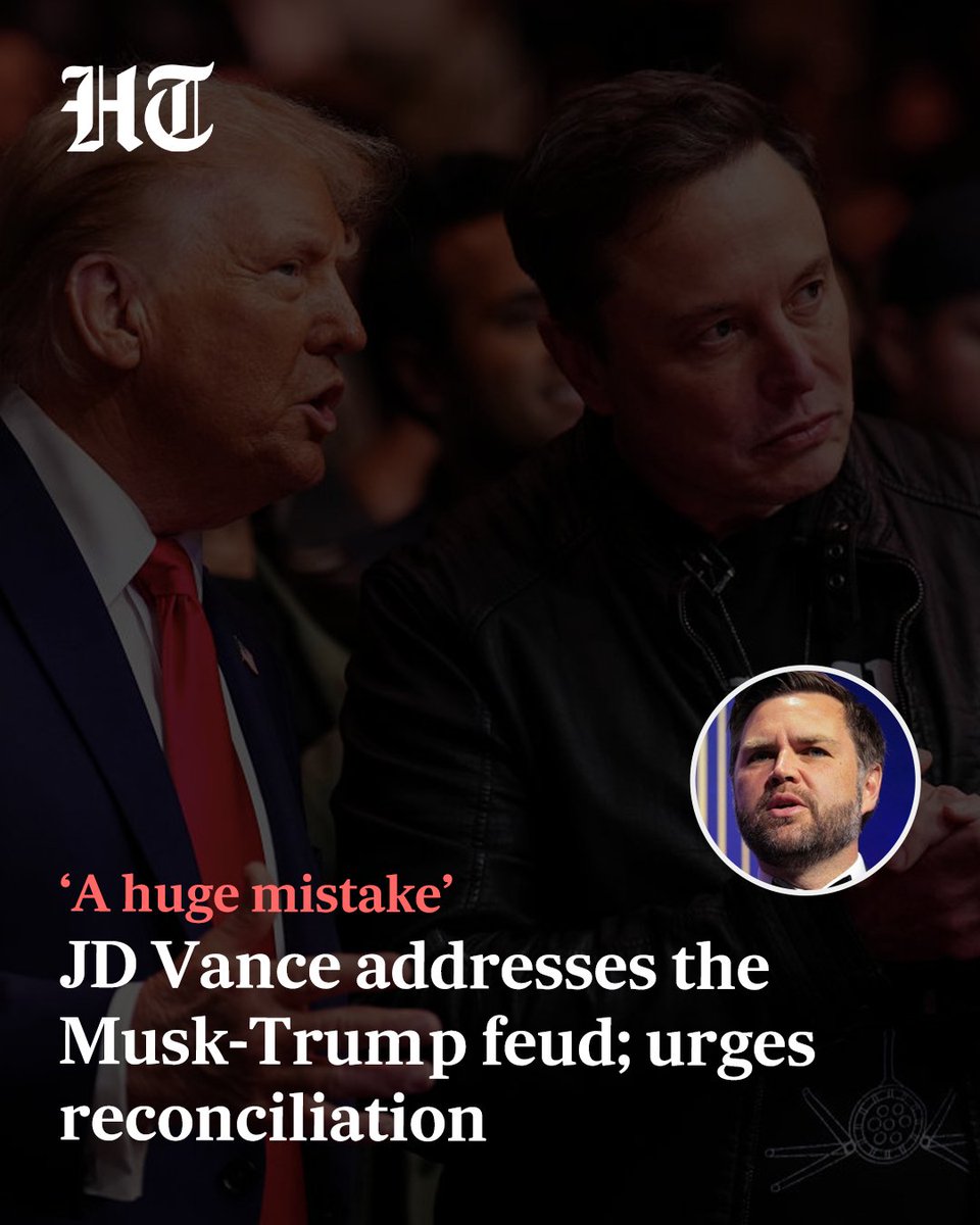 JD Vance Backs Trump Amid Feud with Musk Over Epstein Claims, Hopes for ...